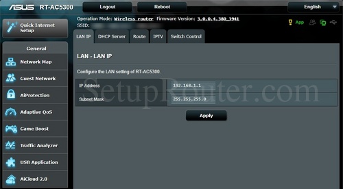 Asus RT-AC5300 Screenshots Asus RT-AC5300 Screenshots