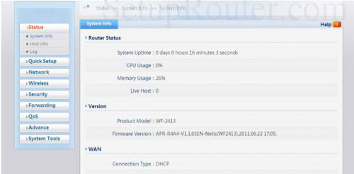 How to Login to the Netis WF-2409