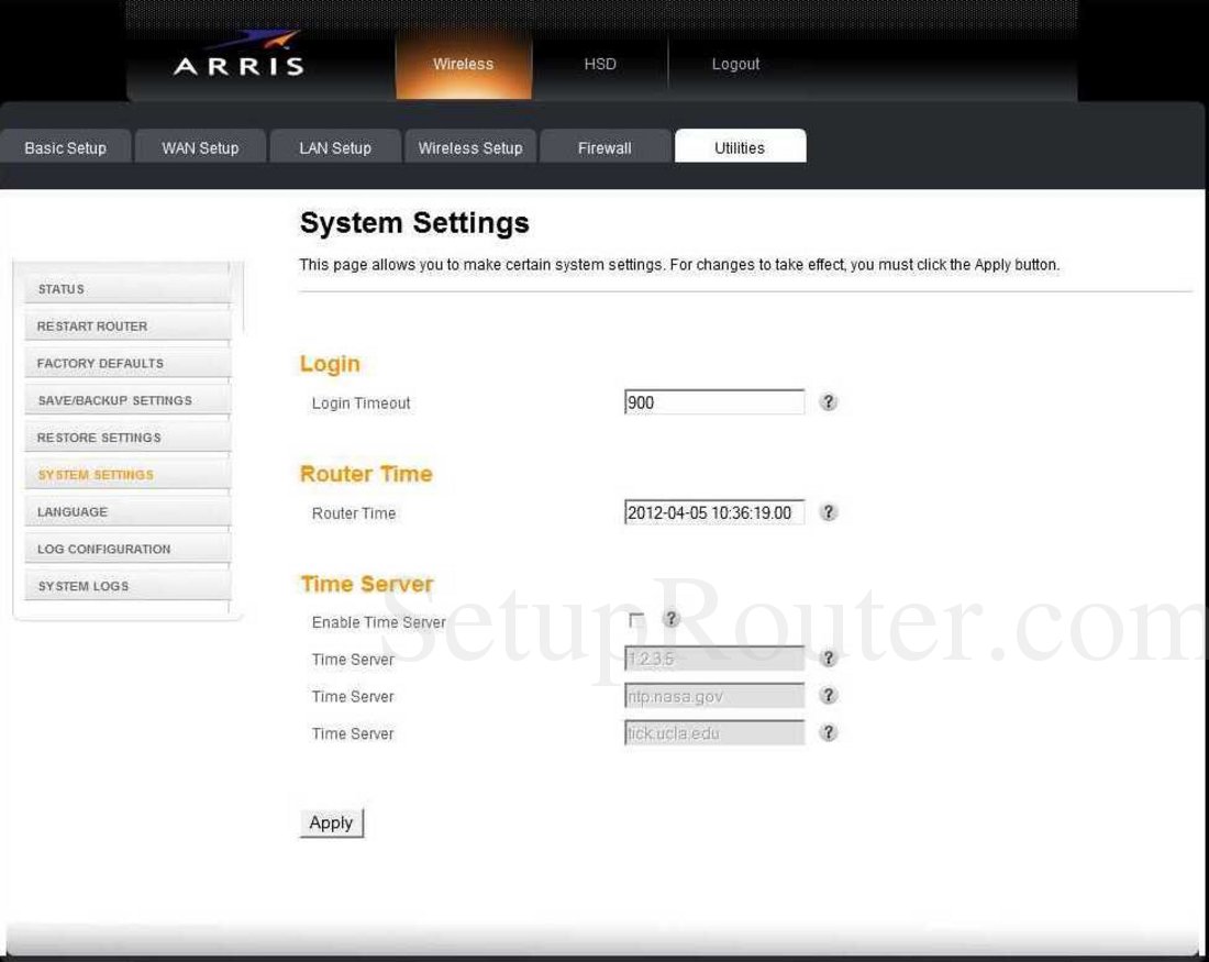Router Login Timeout at Laura Painter blog