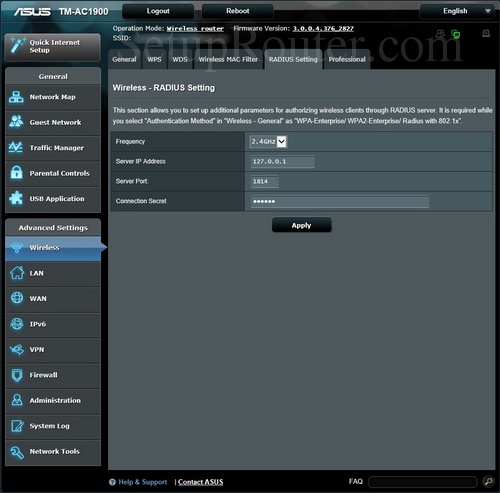 Asus TM-AC1900 Screenshots