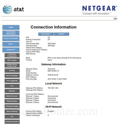 How to Login to the Netgear B90-755025-15
