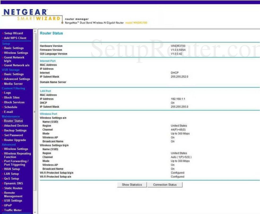 How to check router status - nevadastart